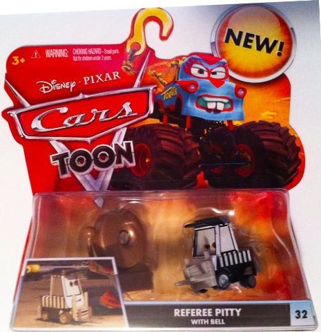 Mattel Mattel V0677 Cars Toons Character Sędzia Pitty z dzwonkiem ...