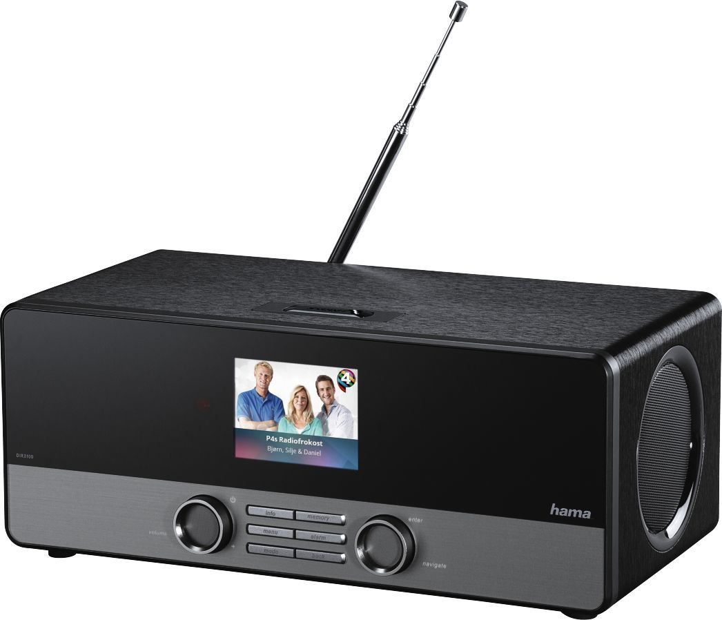 Hama DIR3100 DAB+/FM, INTERNET - czarne (000548190000) - Radio - Morele.net