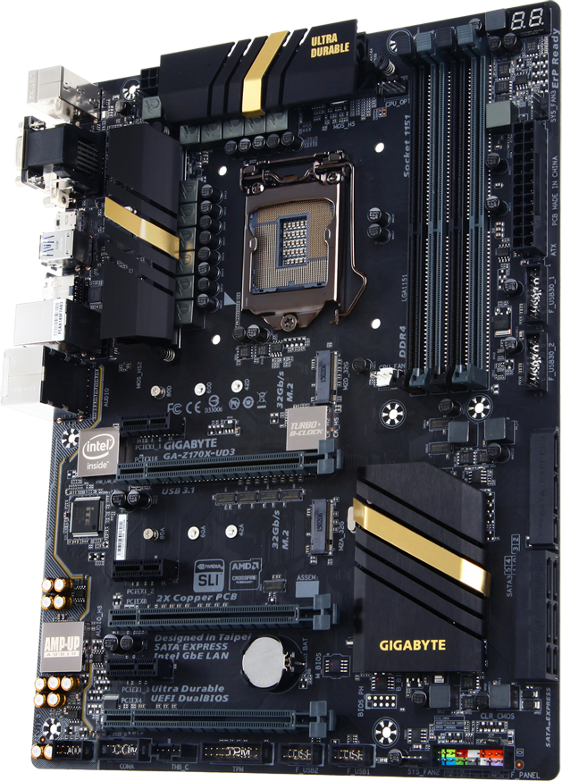 Gigabyte Z170X-UD3, Intel Z170, DDR4, USB 3.1, ATX (GA-Z170X-UD3) - Płyta główna - Morele.net