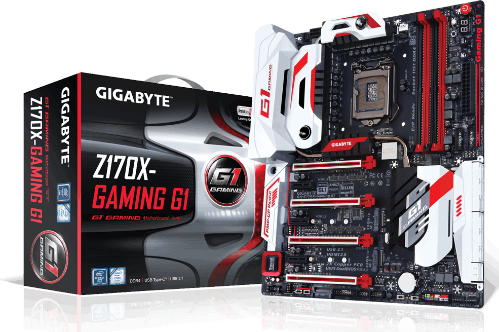 Gigabyte GA-Z170X GAMING G1, Z170, DDR4, USB3.1, eATX - Płyta główna - Morele.net