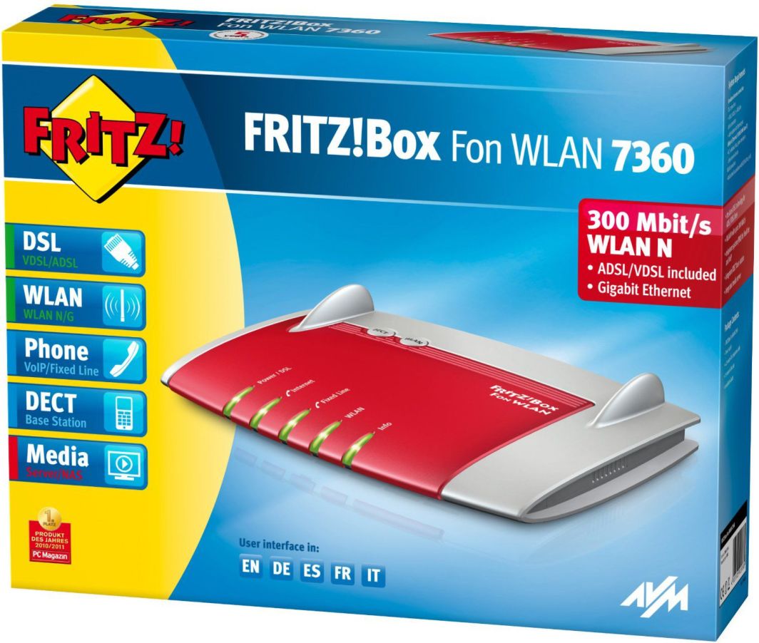 AVM FRITZ!Box Fon WLAN 7360 - Router - Morele.net