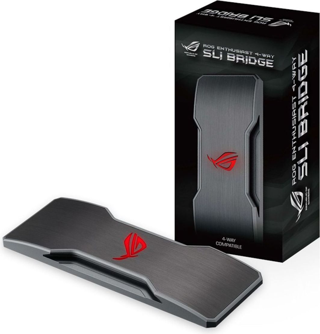 Asus Mostek SLI ROG SLI-Bridge (4-Way) - 40+40+40 mm (90MC0350-M0UAY0 ...
