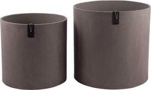 OOhh Zestaw 2 osłonek o strukturze betonu XL - Morele.net