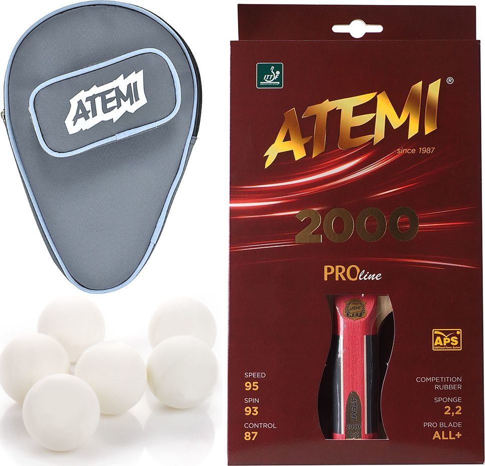 Atemi Zesatw Atemi 2000 AN - Rakietka do tenisa stołowego (rączka ...