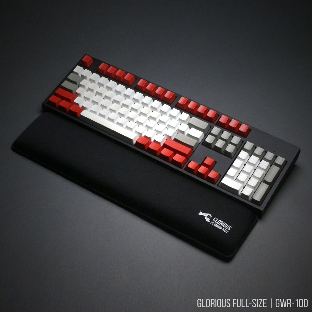 Glorious PC Gaming Race Glorious Keyboard Wrist Pad Full Size (GWR-100 ... Glorious PC Gaming Race Glorious Keyboard Wrist Pad Full Size (GWR-100 ...
