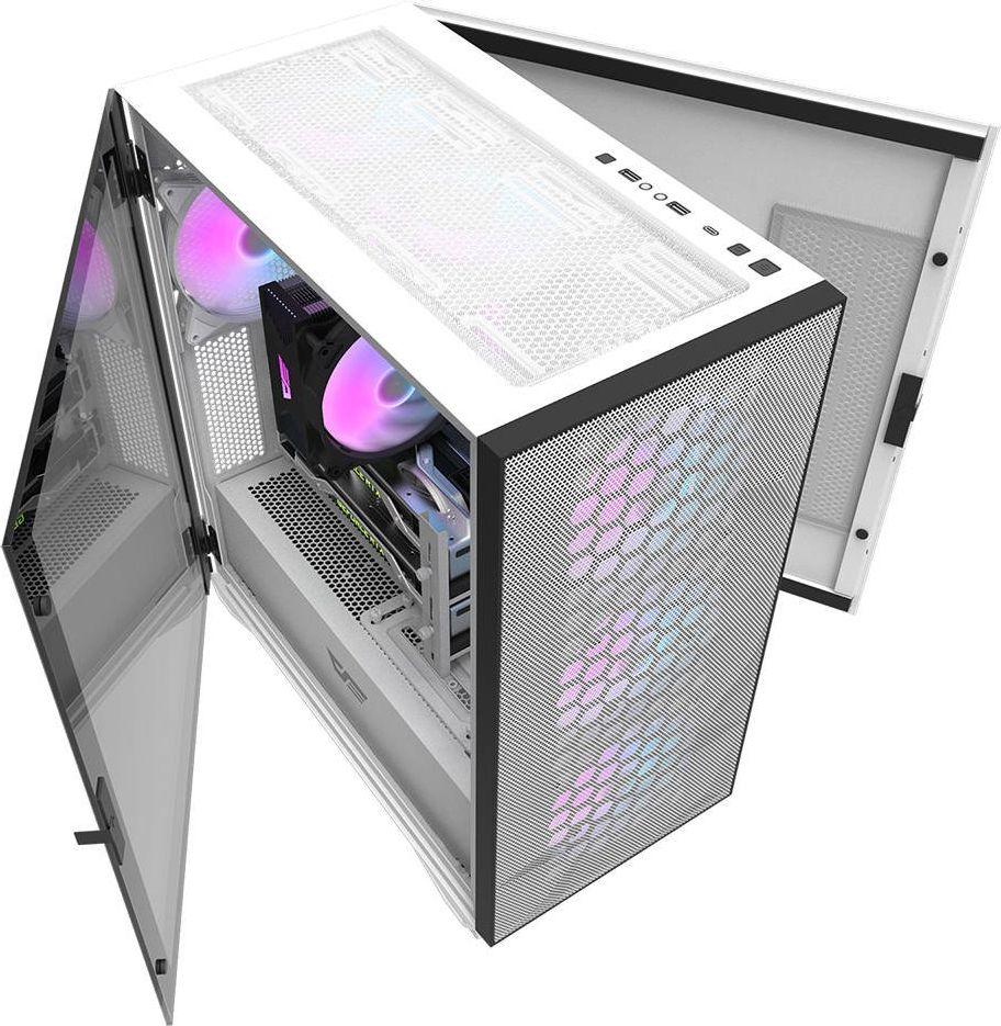 Darkflash DLX21 Mesh Biała - Obudowa - Morele.net