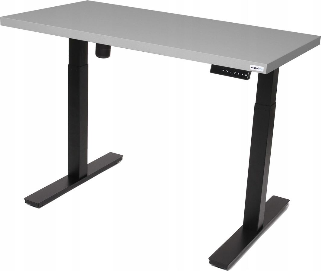 Ergonome Biurko Regulowane Elektrycznie Szary 160x80 18mm - Biurko ...