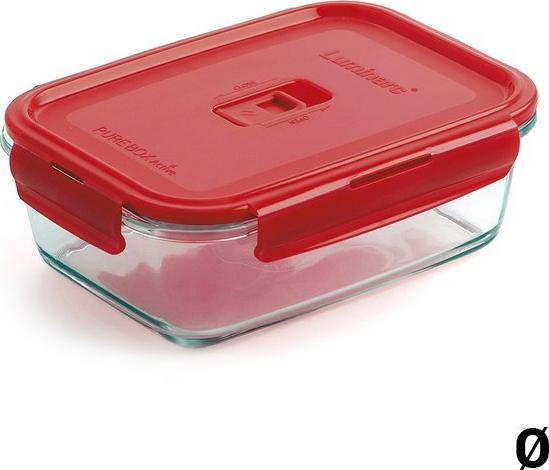 Luminarc Pojemnik na Lunch Luminarc Pure Box Active Szkło - 1,22 l ...