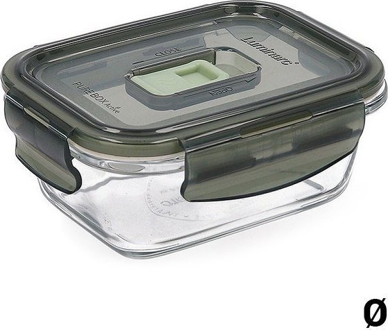 Luminarc Pojemnik na Lunch Luminarc Oliva Pure Box Szkło - 1,97 l ...