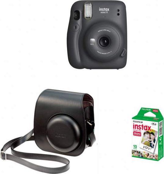 Fujifilm Instax Mini 11 czarny - Aparat cyfrowy - Morele.net