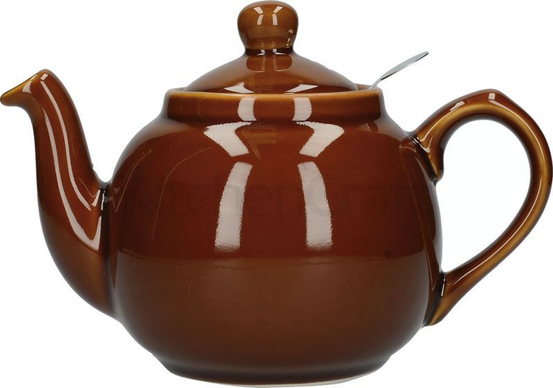 czajniczek Farmhouse 900 ml 23 cm ceramiczny brązowy - Morele.net
