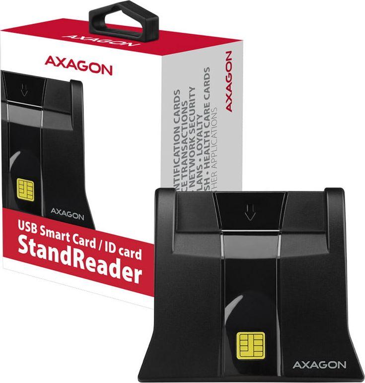 Axagon USB Smart Card Reader - USB 2.0 (CRE-SM4) - Morele.net