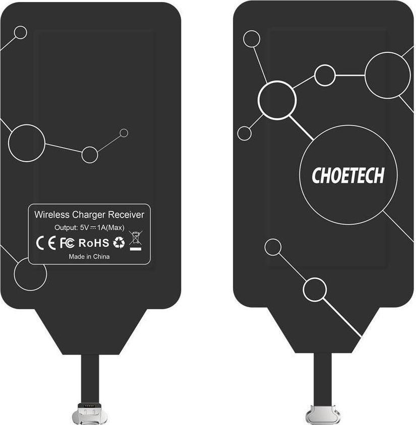 Choetech Choetech adapter do bezprzewodowego ładowania Qi micro USB ...