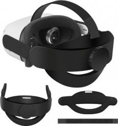 Vortex Virtual Reality Lekki pasek ELITE STRAP z regulacją do Oculus Quest 2 czarny - Morele.net