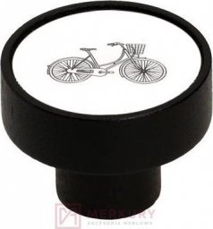 Gamet Gałka drewniana GD08 GAMET czarny mat rower V35 - Morele.net