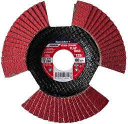 Specialist+ Flap disc 125 mm, P80, Vision Ceramic PREMIUM, SPECIALIST+ ...