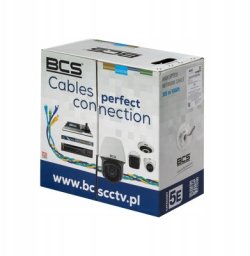 BCS BCS-U/UTP-CAT5E-PVC BCS Kabel UTP kat. 5E PVC box 305m - Morele.net