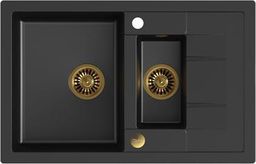 Quadron MORGAN 156 GraniteQ VERY BLACK - czarny mat / złoty ...