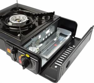 Geko Kuchenka turystyczna gazowa zasilana kartuszami + grill (1014397 ...