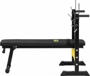 Gymrex Ławka treningowa pod sztangę do wyciskania składana do 110 kg (1014087) - Morele.net