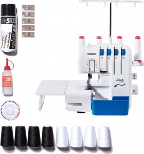 Brother Overlock Brother 3034DWT + Stolik + Pojemnik na ścinki ...