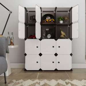 MAXXLLC SZAFA MODUŁOWA SZAFKA REGAŁ Garderoba 12 PÓŁEK - Morele.net