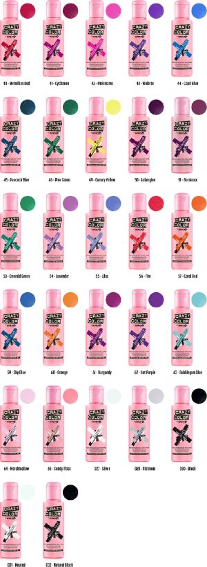 Crazy Color Toner do włosów 100 ml Burgundy - Morele.net