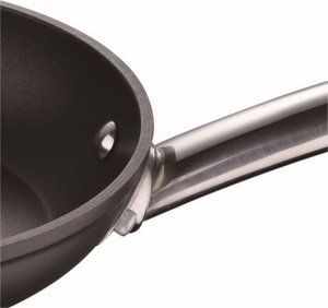 Masterpro Patelnia Masterpro Foodies Czarny Kute aluminium - 28 cm ...
