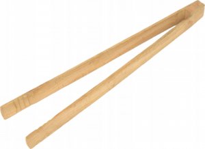 Gerhaus Drewniane szczypce chwytak do grilla ogórków 30 cm - Morele.net