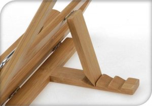 Orion Excellent Houseware Podstawka podpórka stojak bambusowy drewniany ...