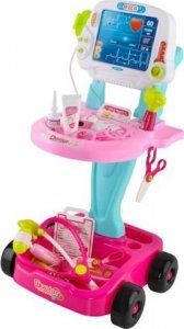 Iso Trade Zestaw małego doktora - wózek różowy - Morele.net