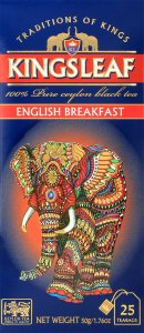 Kingsleaf Herbata czarna English Breakfast 25 torebek - Morele.net
