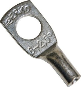 Erko Końcówka oczkowa rurowa KCS CU 2,5mm M6 100sz ERKO - Morele.net