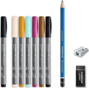 Staedtler "Design Journey" LineArt & Botanical Set 10-teilig retail ...