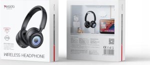 Yesido EP06 Słuchawki Nauszne BT5.3 400mAh, BLACK / CZARNY - Słuchawki ...