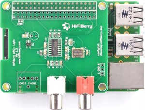 HiFiBerry HiFiBerry DAC+ RCA light, garso plokštė skirta Raspberry Pi ...