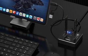 Fideco Stacja dokująca/klonowania dysków SSD M.2 NVMe/SATA 20Gbps M2288 ...