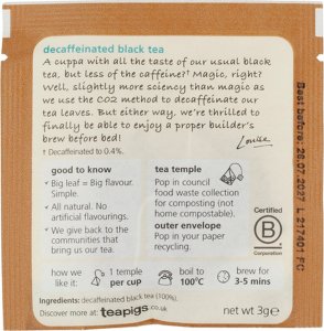 Teapigs Herbata bezkofeinowa Decaf English Breakfast 1 koperta - Morele.net