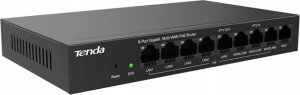 Tenda Tenda G0-8G-PoE ruter Gigabit Ethernet Czarny - Router - Morele.net