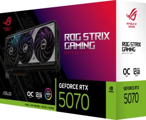 Asus ROG Strix GeForce RTX 5070 OC 12GB GDDR7 DLSS (ROG-STRIX-RTX5070-O12G-GAMING) - Karta ...