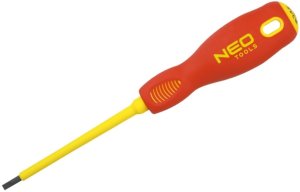 Drel El. flat screwdriver VDE SL4 100 mm, 1000 V - Morele.net