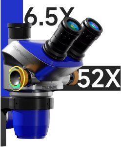 Mechanic Mikroskop Stereo Triocular Mechanic Super X Pro B11 6.5X52X ...
