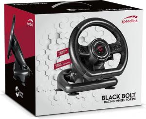 Speedlink Black Bolt (SL-650300-BK) - Kierownica - Morele.net