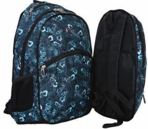 Pulse plecak szkolny 2 w 1 Blue Graffiti (X20136) - Morele.net