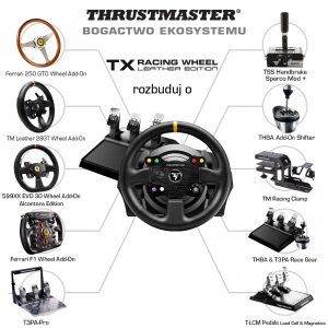 Thrustmaster TX Leather Edition (4460133) - Kierownica - Morele.net
