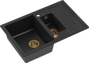 Quadron MORGAN 156 GraniteQ VERY BLACK - czarny mat / złoty ...