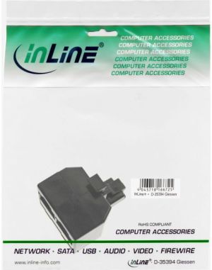 InLine Gniazdo ISDN rack 1x RJ45 męski - 2x RJ45 żeński w/o terminal ...