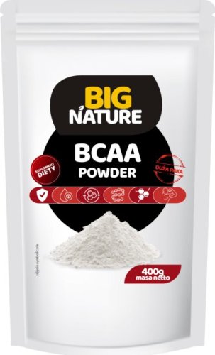 Big Nature Bcaa 2:1:1 Aminokwasy 400G Suplement Diety - - Morele.net