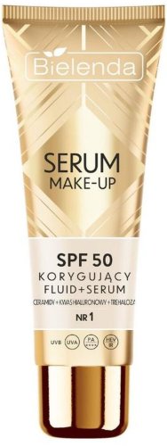 Bielenda Serum Make-up Korygujący Fluid + serum do twarzy SPF50 30ml (1 ...